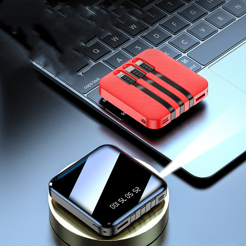 Power Bank With Data Cable – avroraglobal